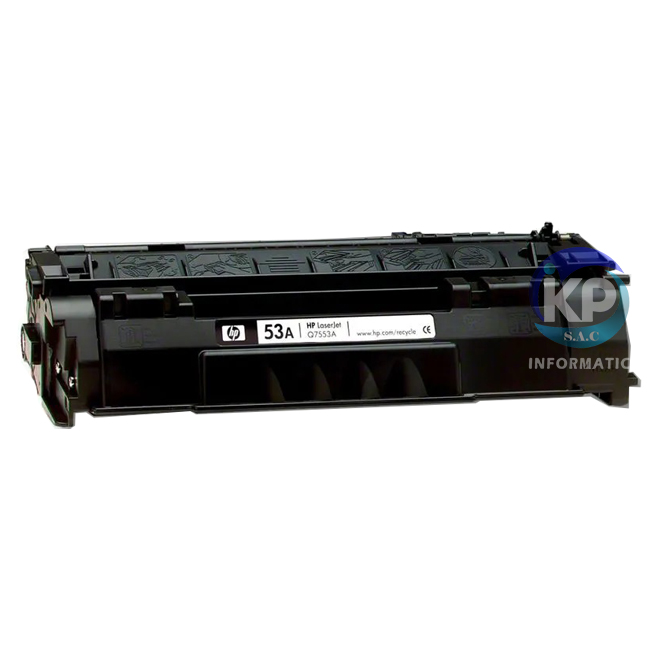 Toner HP 53A Q7553A negro【 LaserJet P2015 】 ️
