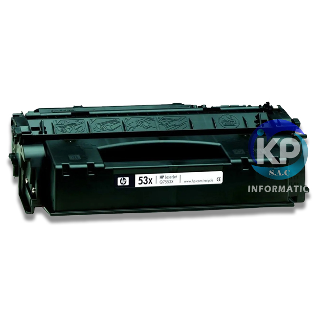 Toner HP 53X Q7553X negro【 LaserJet P2015 】 ️