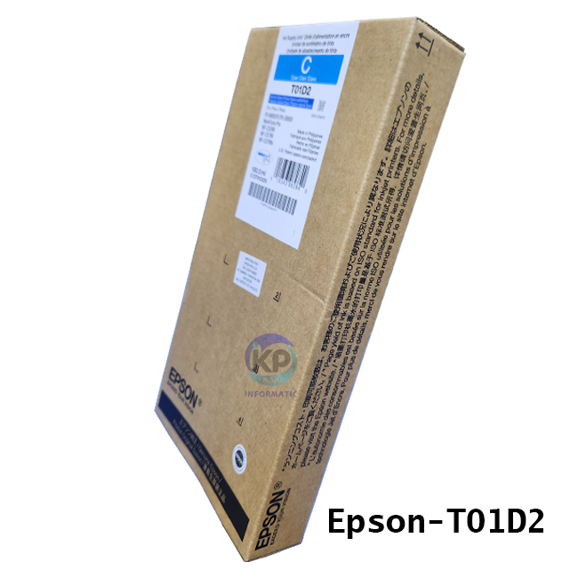 Tinta Epson T01D2 cyan【 T01D200 】WF-C529R