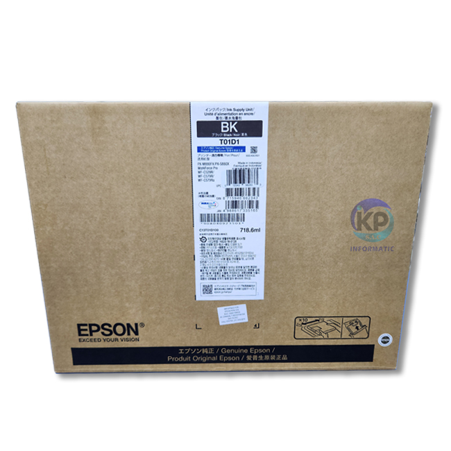 Tinta Epson T01D1 negro【 T01D100 】WF-C529R